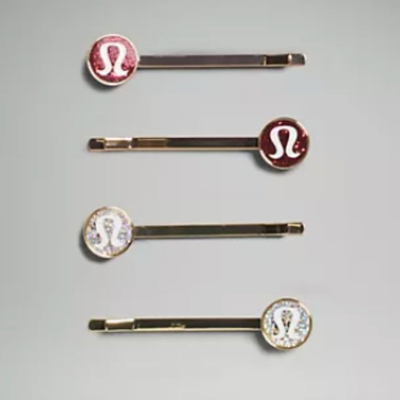 lululemon athletica | Accessories | Nwt Logo Bobby Pins 4 Pack | Poshmark